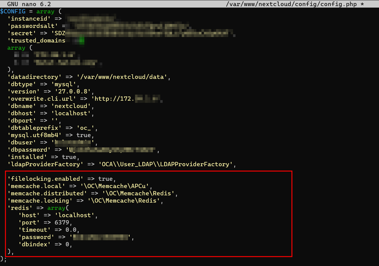 Nextcloud Memory Caching Mekanizması ile Performansı Arttırmak - Erdem AYTEK