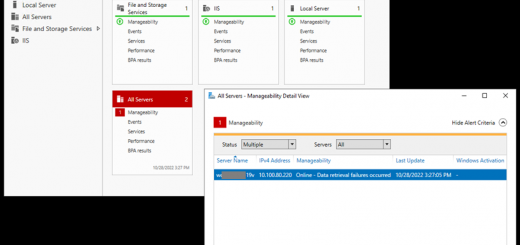 Configuration refresh failed with the following error: Invalid namespace - Erdem AYTEK