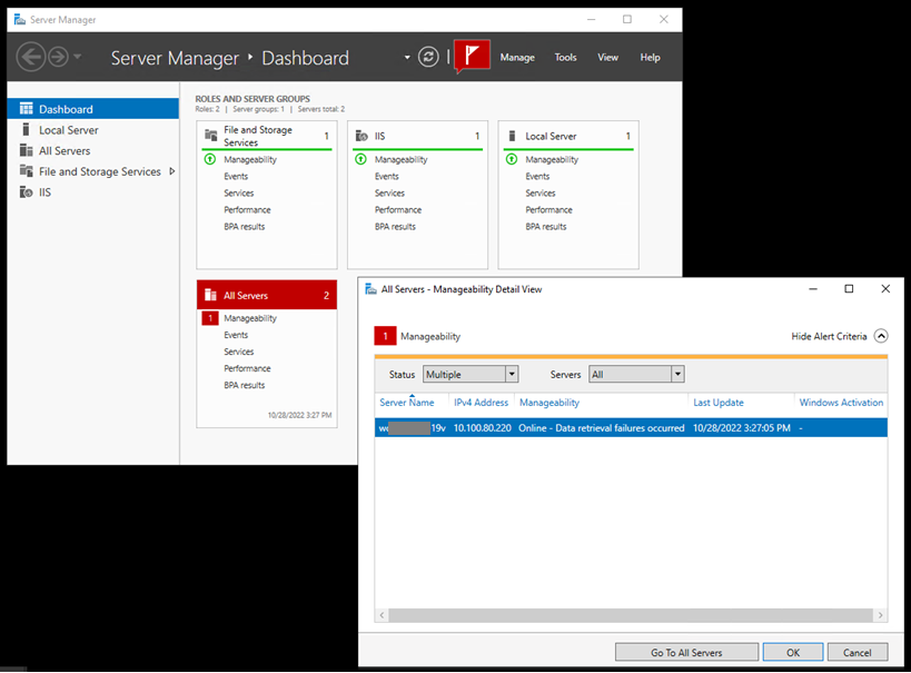 Configuration Refresh Failed With The Following Error The Ws Management Service Cannot Process